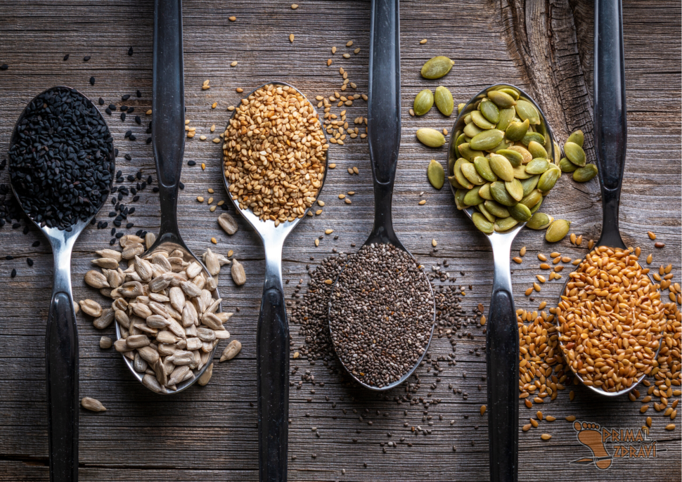 Semínka – kompletní průvodce - Primal ZdravíPrimal Zdraví